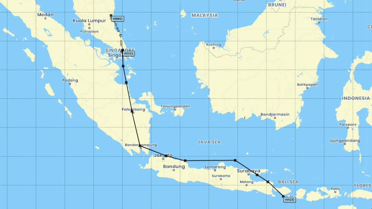 Leg #31 WADD - WSSS - cala.tv